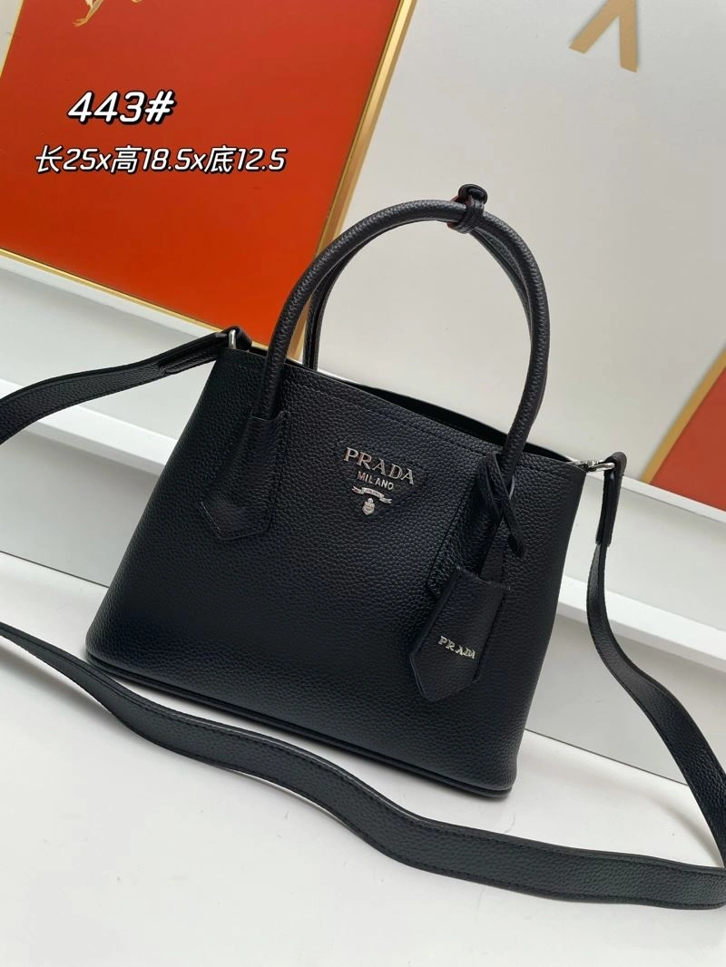 Brand-authenticated Prada Shopping Bags