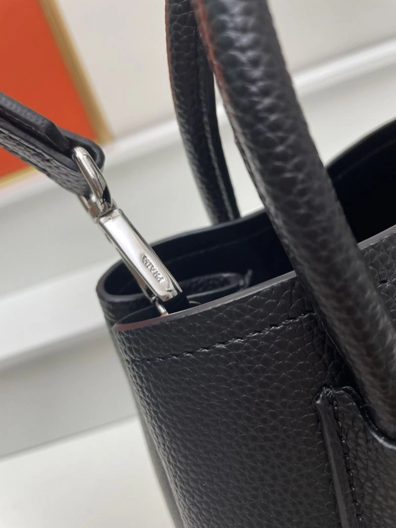 Brand-authenticated Prada Shopping Bags