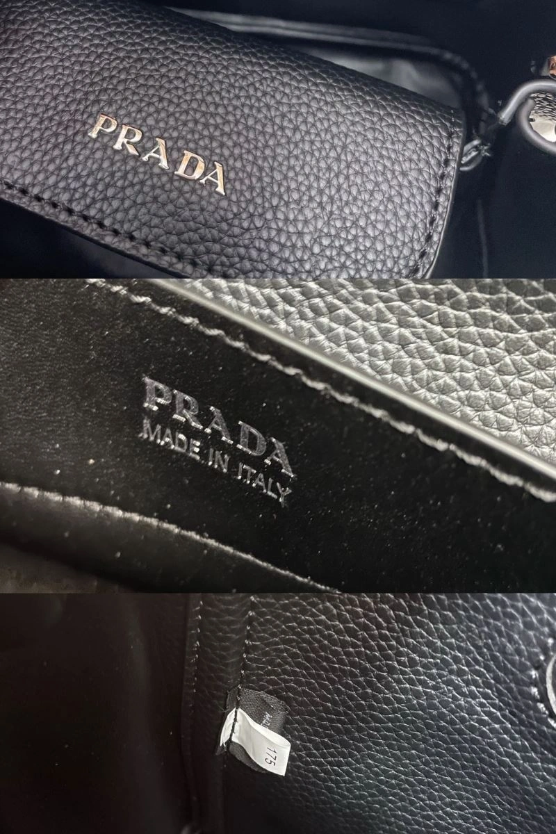 Brand-authenticated Prada Shopping Bags