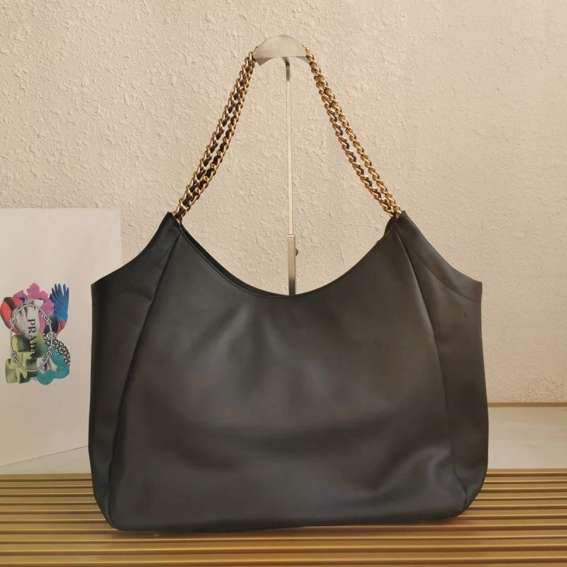Brand-authenticated Prada Shopping Bags