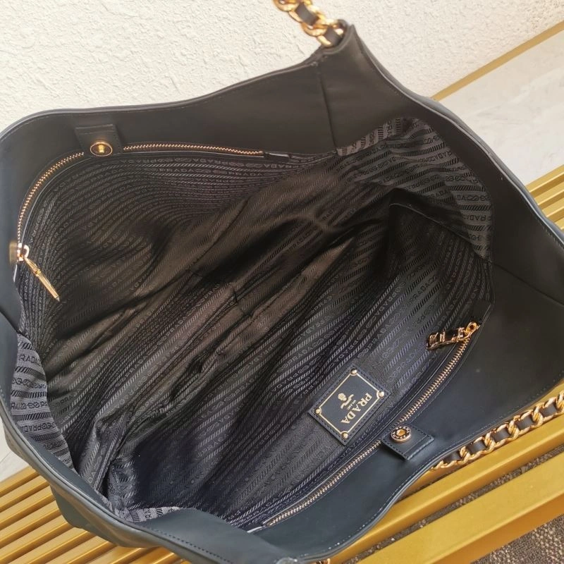 Brand-authenticated Prada Shopping Bags
