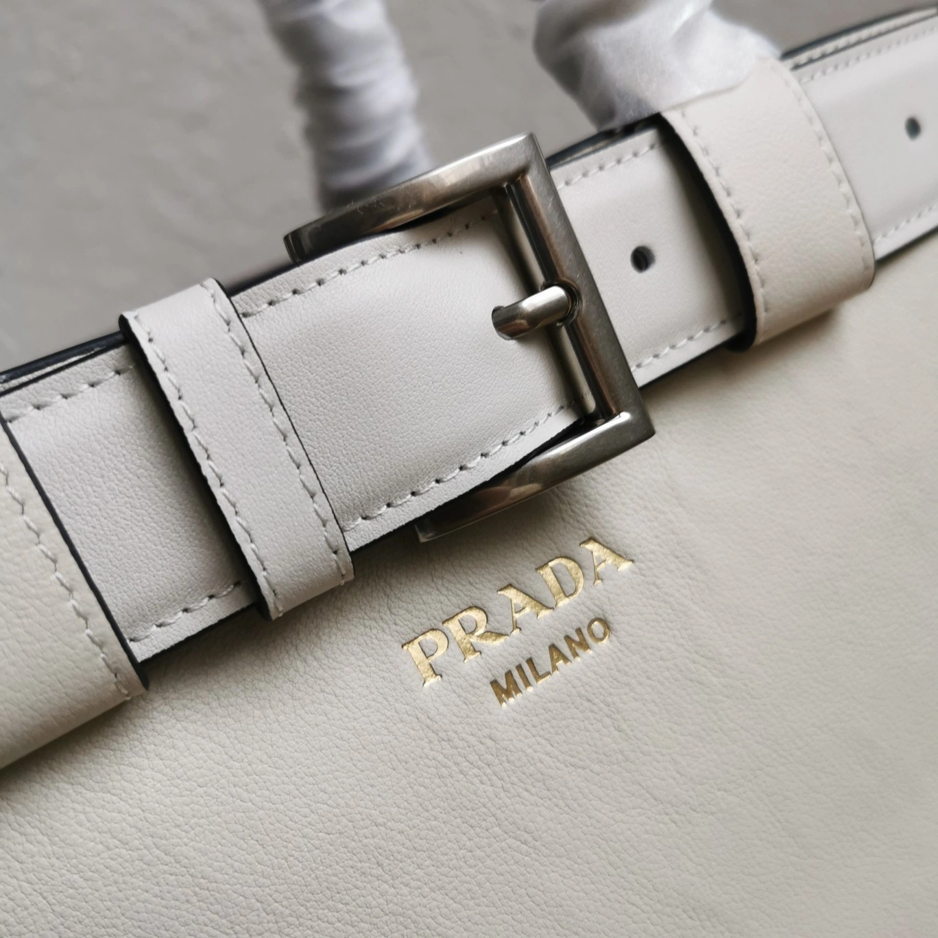 Brand-authenticated Prada Shopping Bags