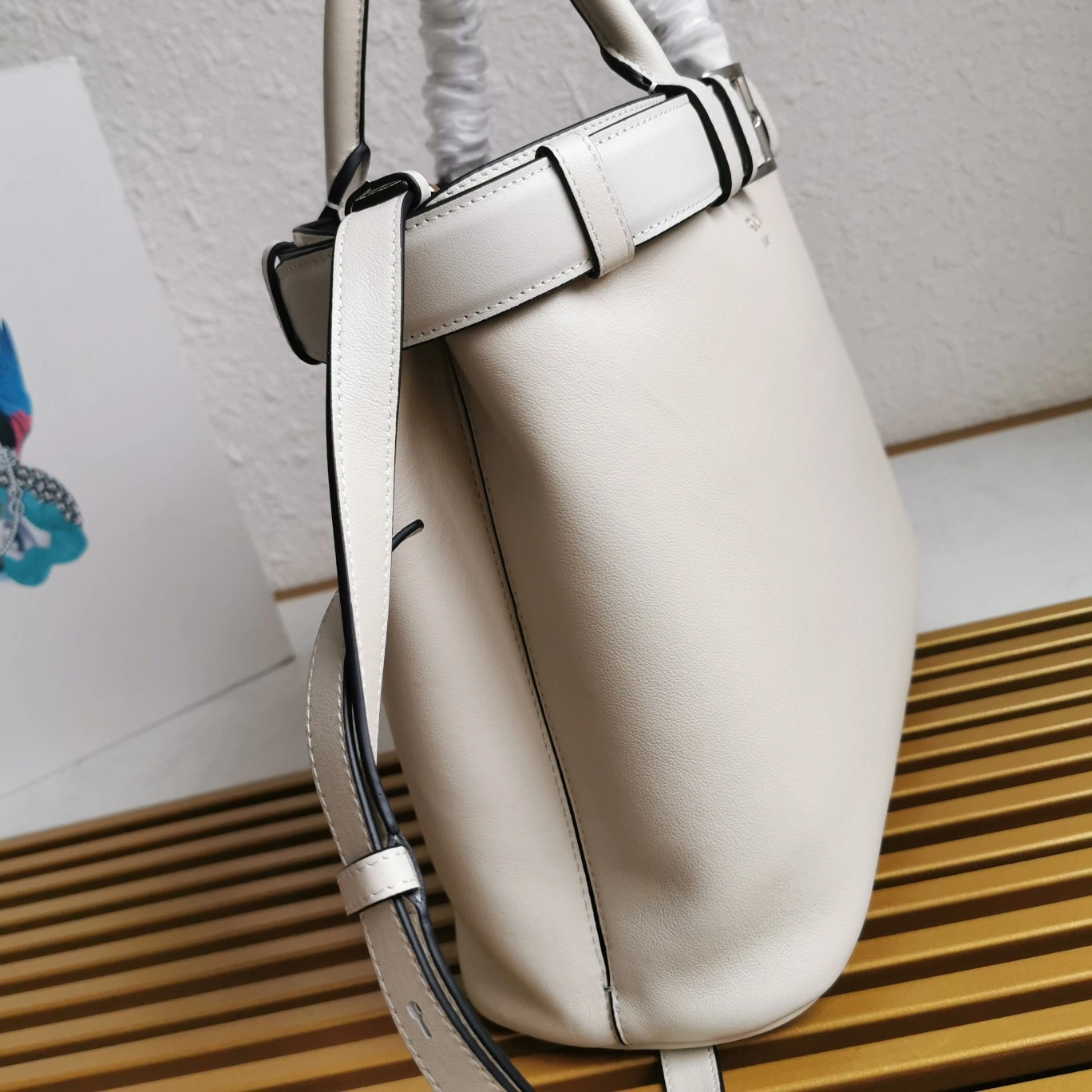 Brand-authenticated Prada Shopping Bags