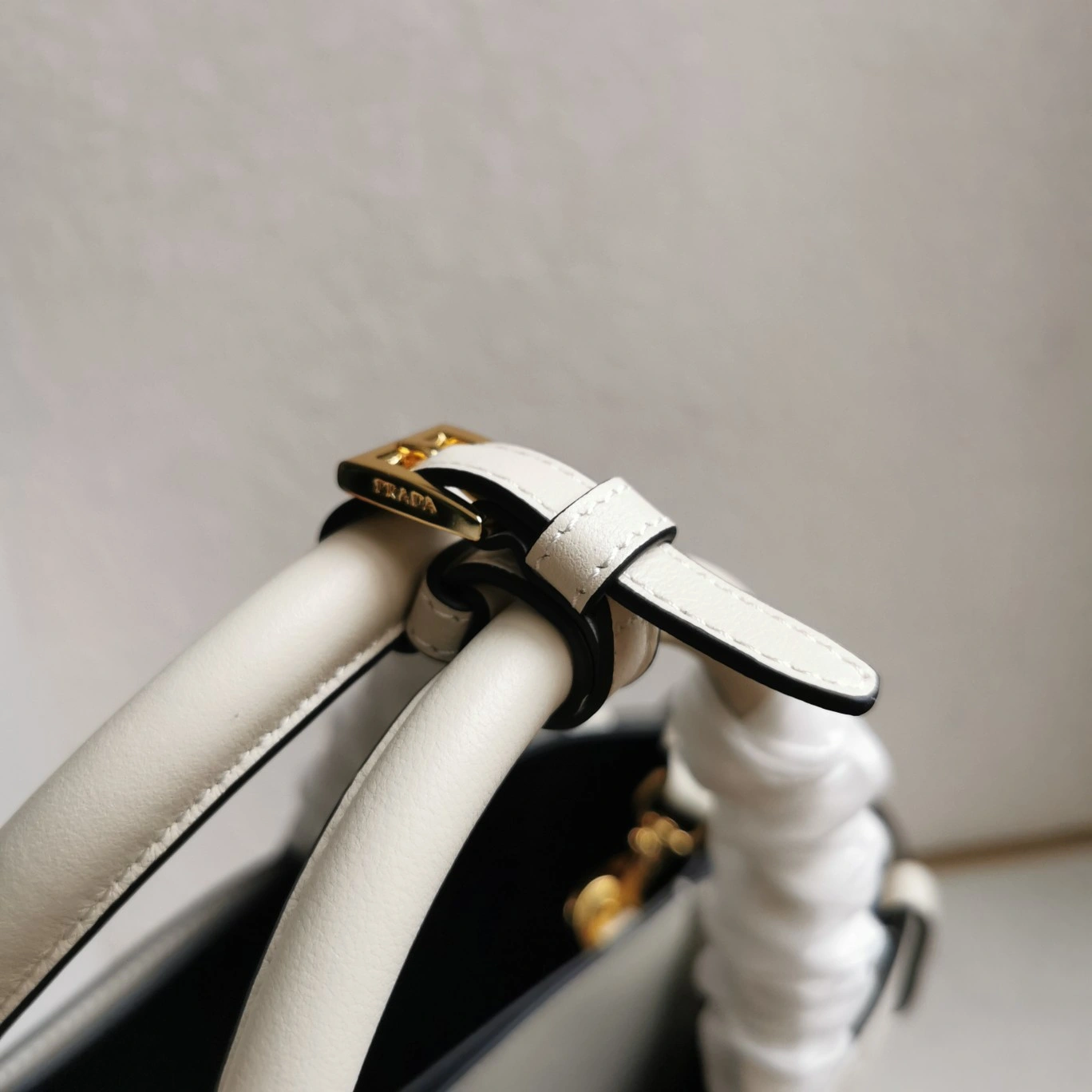 Brand-authenticated Prada Shopping Bags