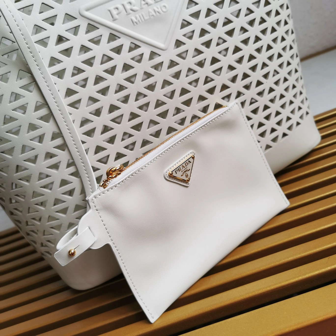 Budget-friendly Prada Shopping Bags
