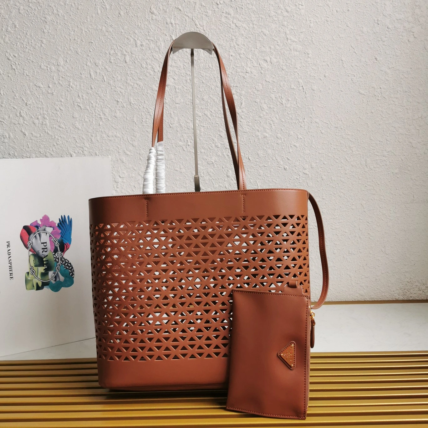 Authentic Prada Shopping Bags
