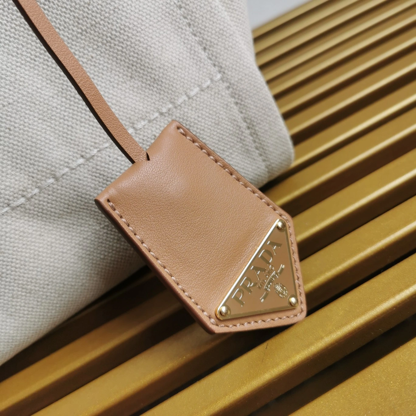 Brand-authenticated Prada Shopping Bags