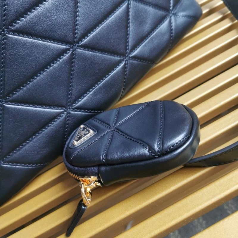 Brand-authenticated Prada Shopping Bags