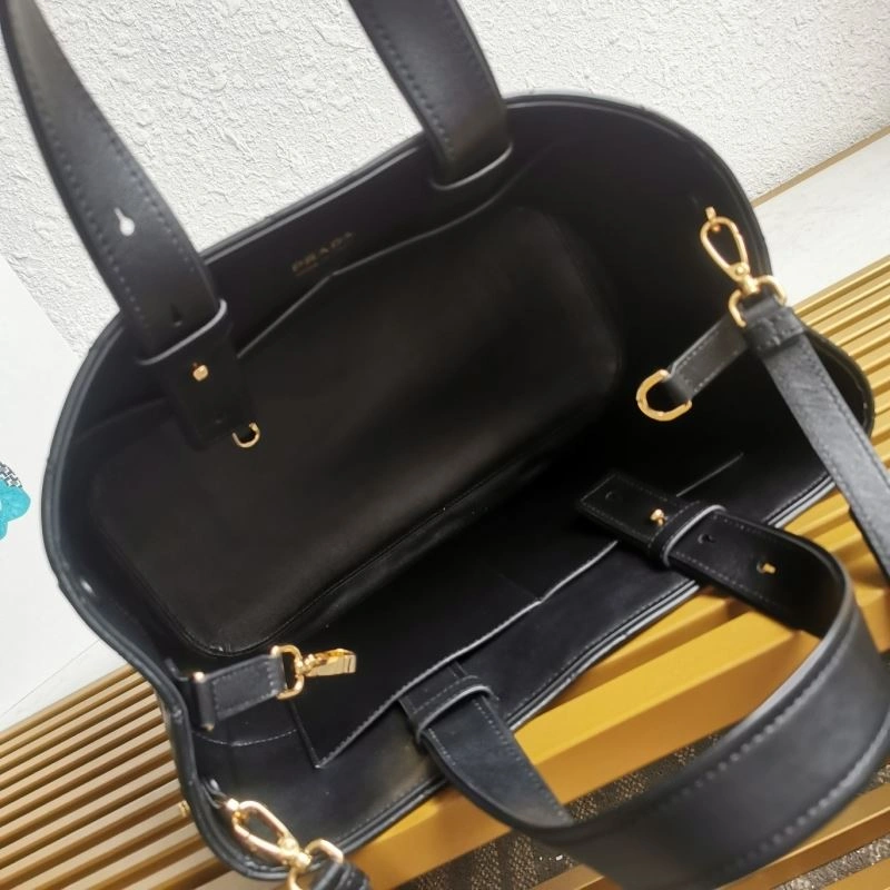 Brand-authenticated Prada Shopping Bags
