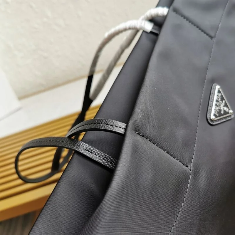 Brand-authenticated Prada Shopping Bags