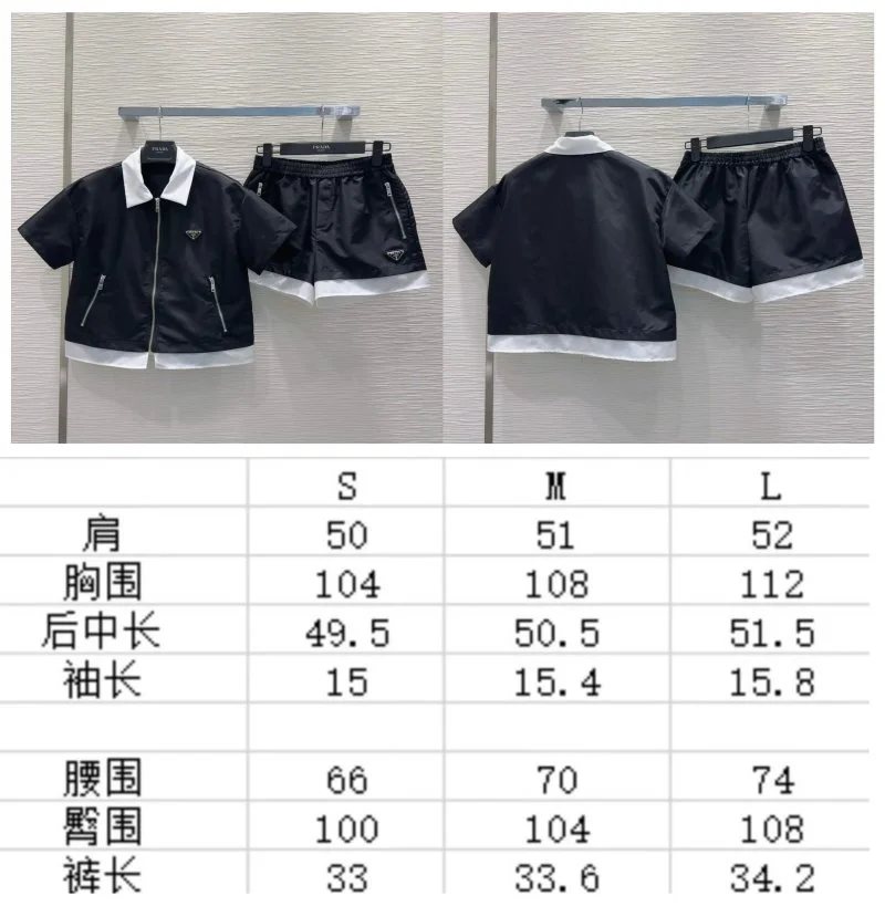 Genuine Prada Short Suits
