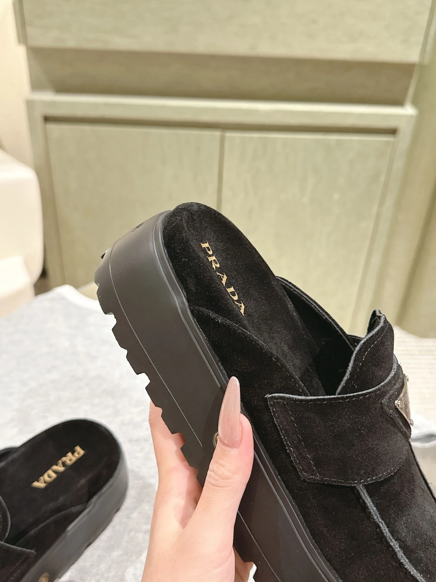 Mirror quality Prada Slippers