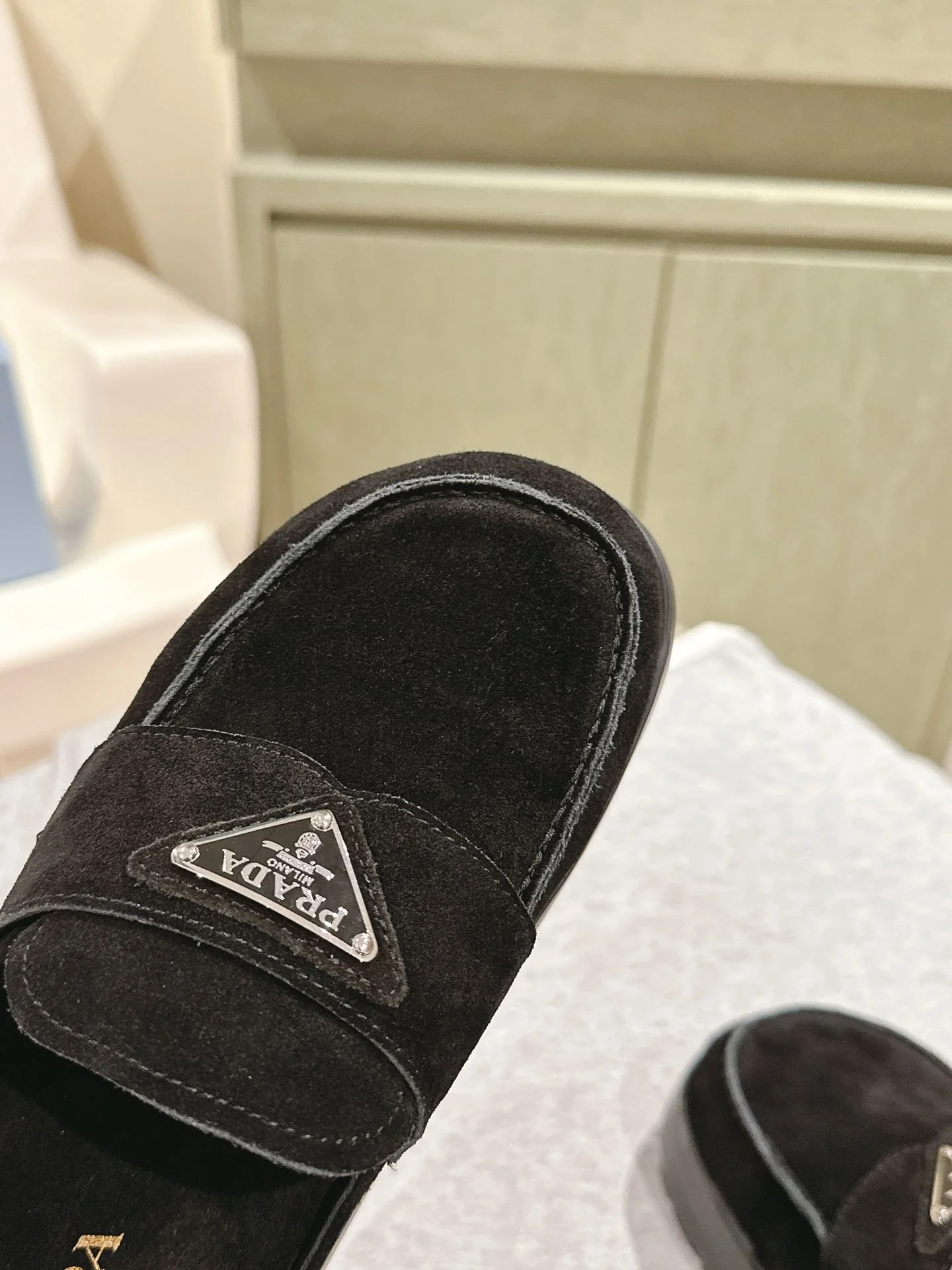 Mirror quality Prada Slippers
