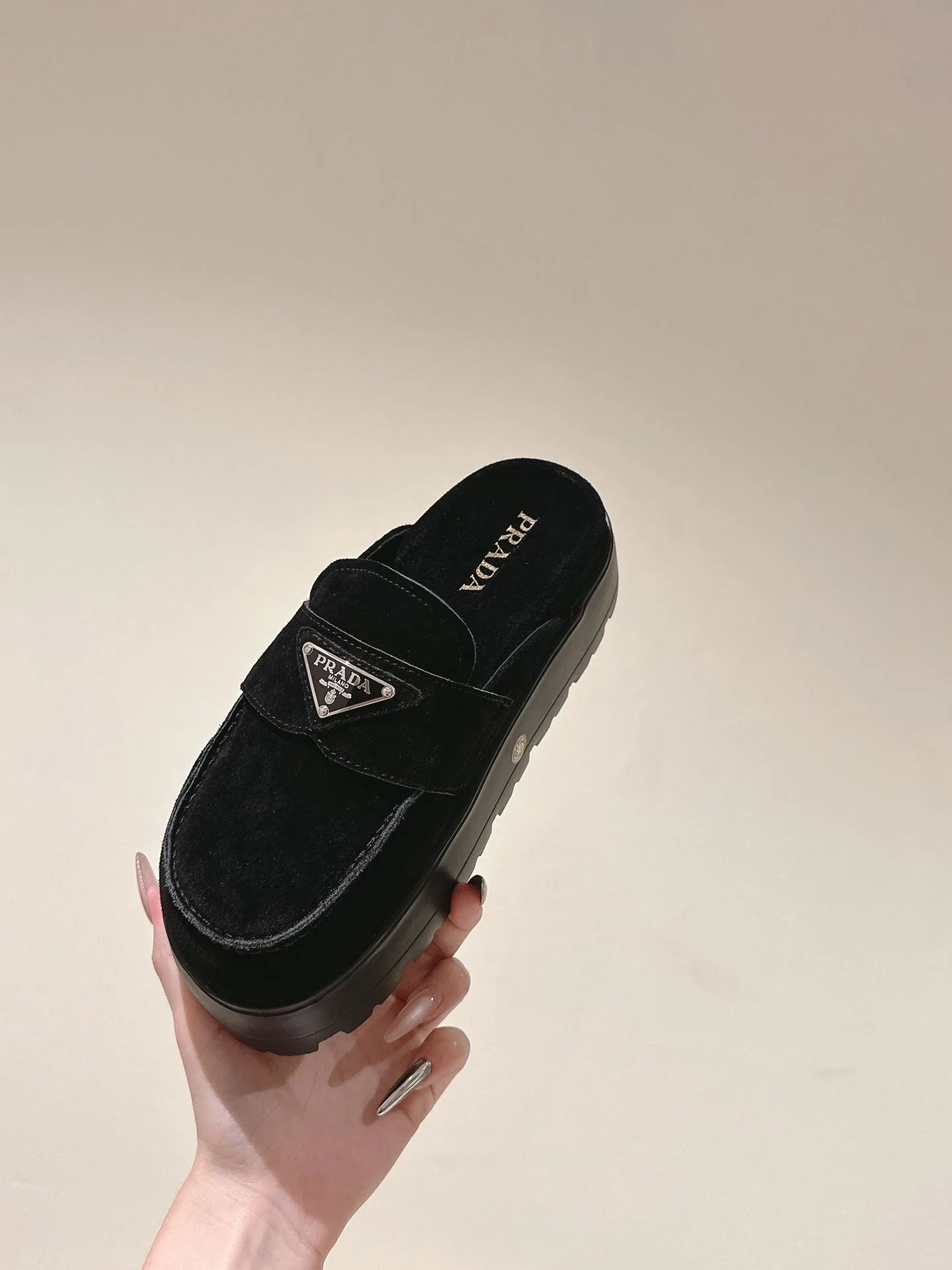 Mirror quality Prada Slippers