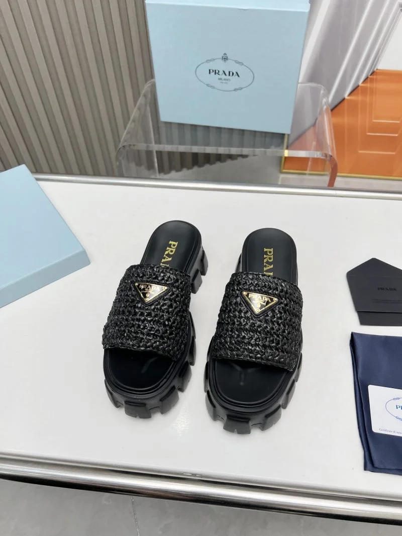 Exact replica Prada Slippers
