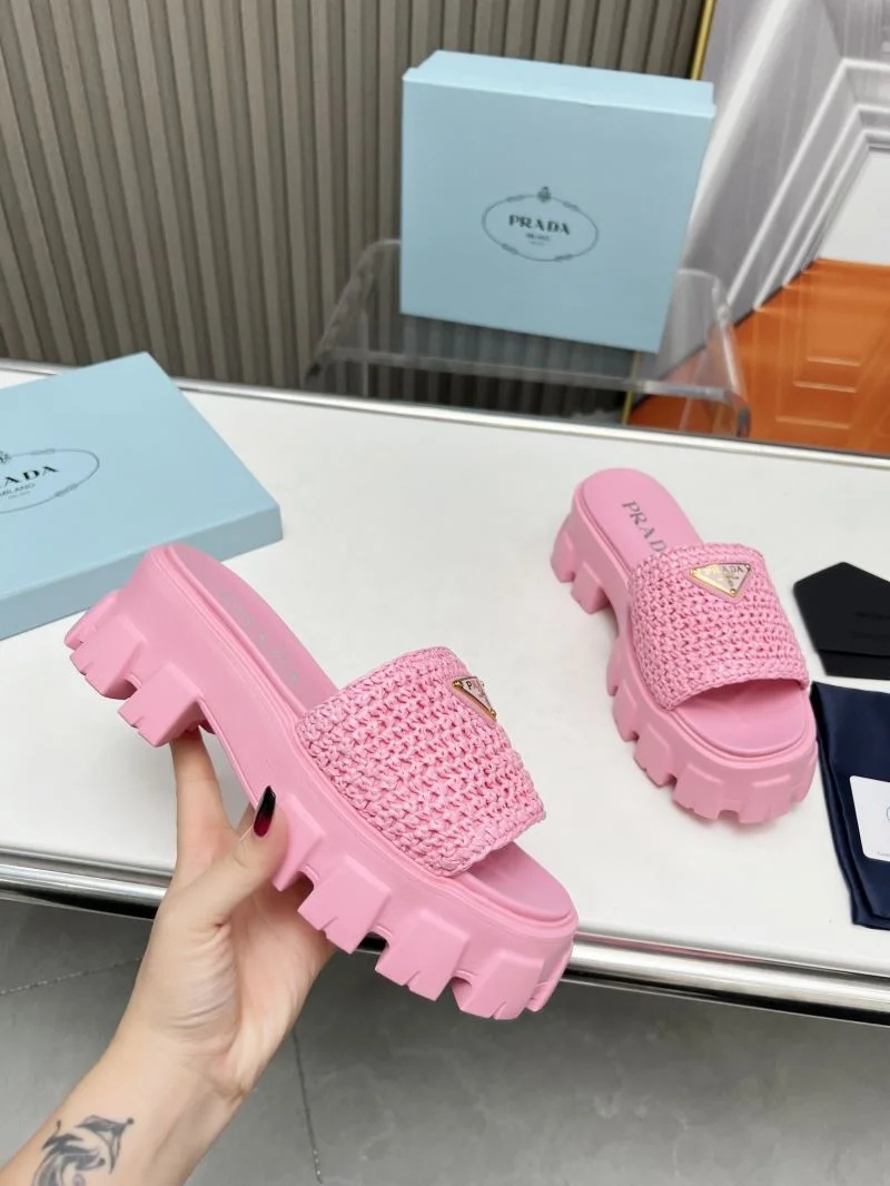1:1 copy Prada Slippers