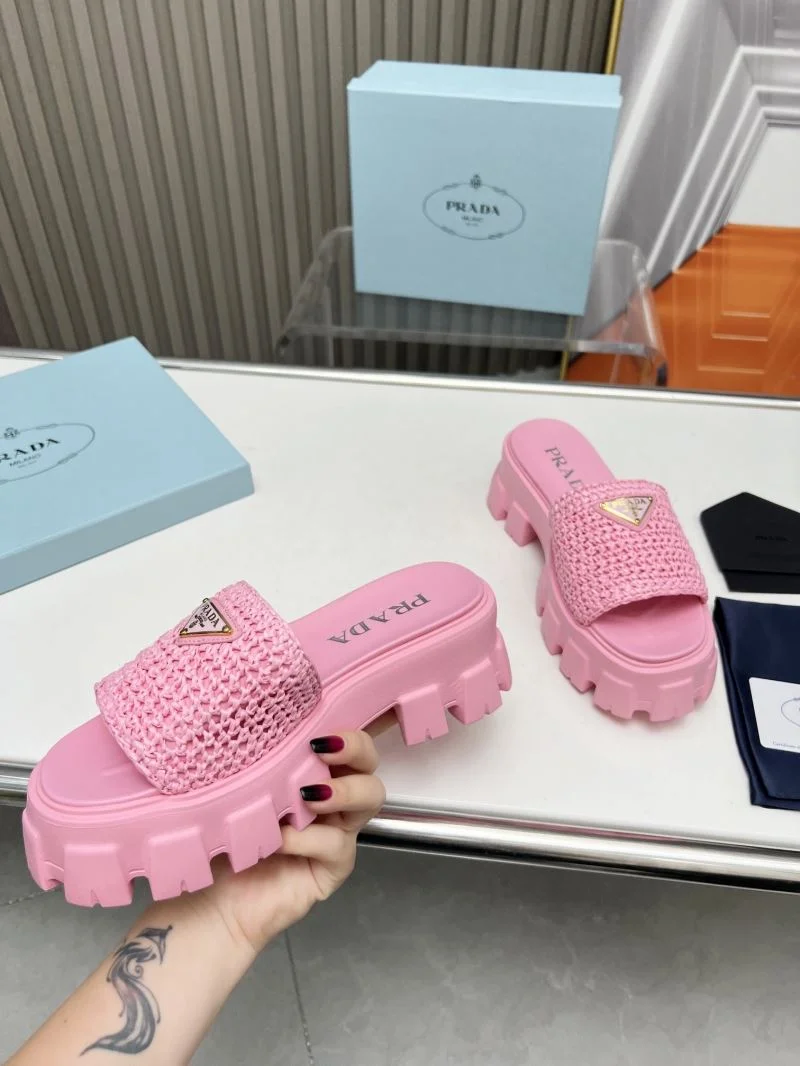 1:1 copy Prada Slippers