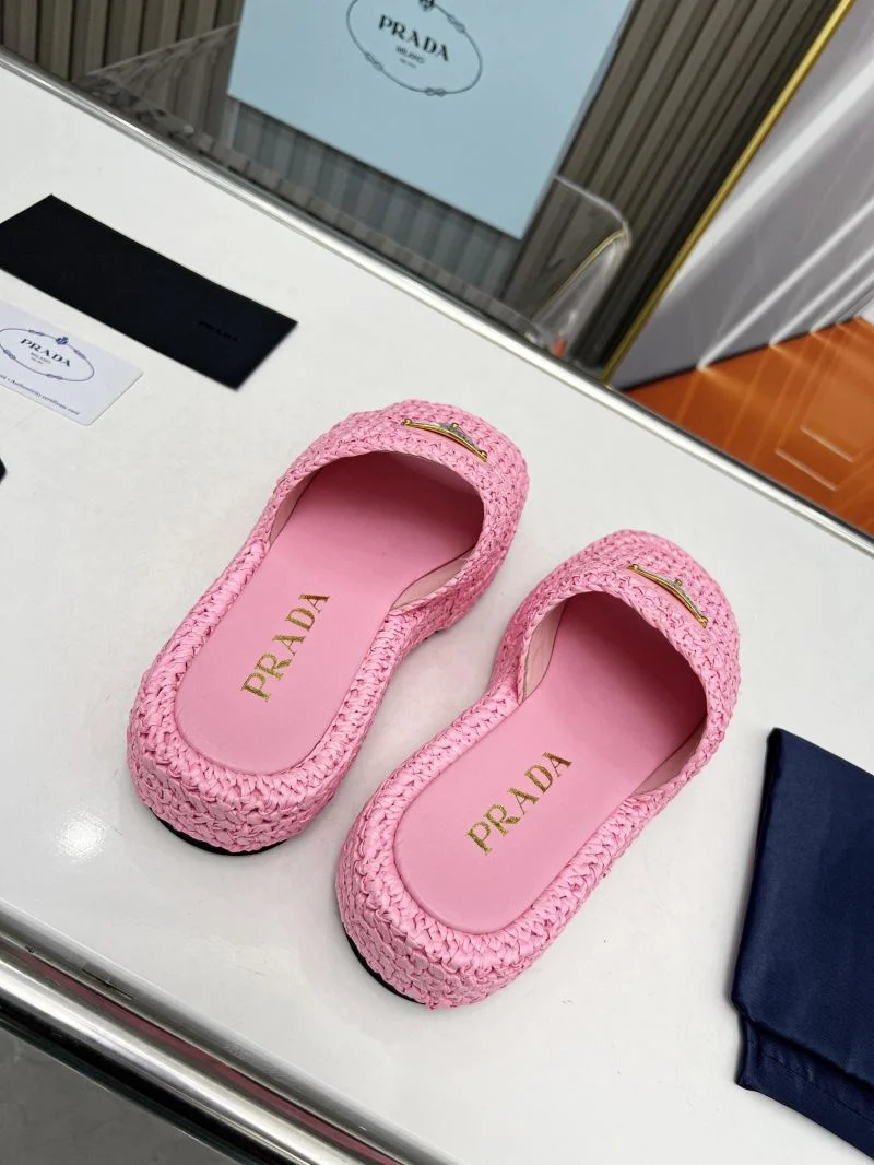 Brand-authenticated Prada Slippers