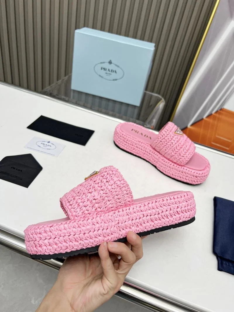 Brand-authenticated Prada Slippers