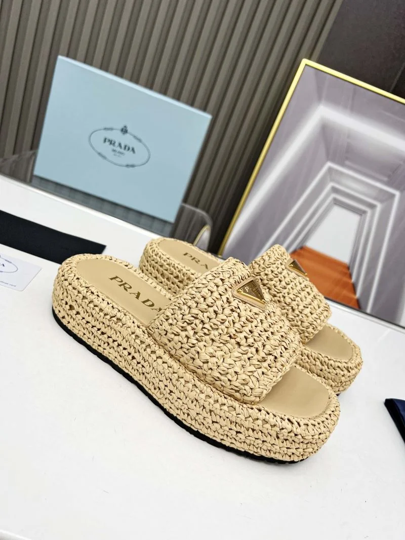 Brand-authenticated Prada Slippers