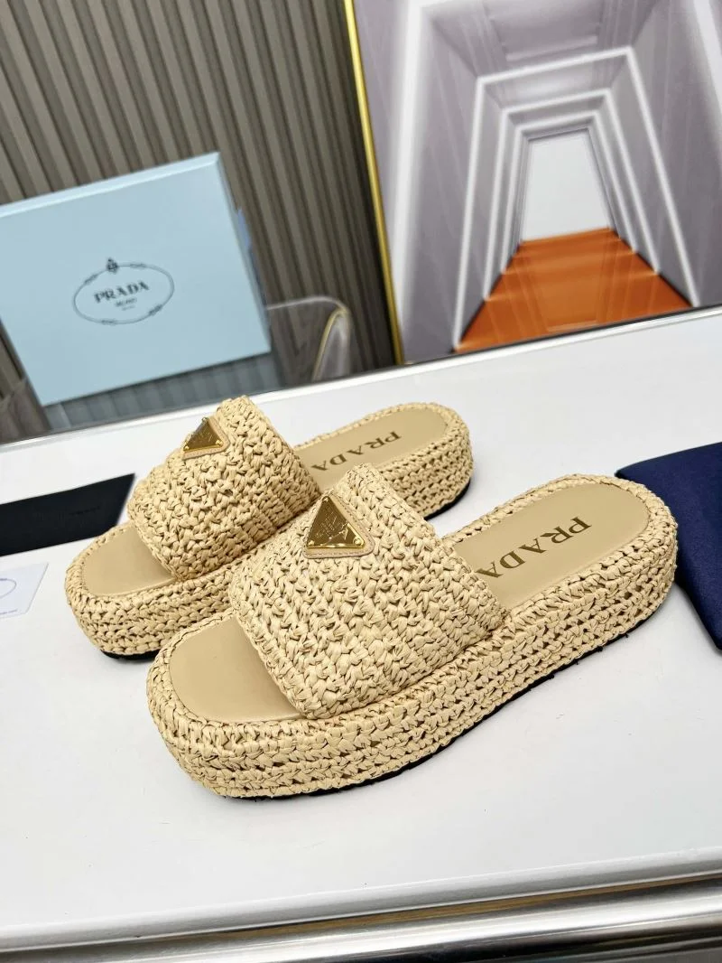 Brand-authenticated Prada Slippers