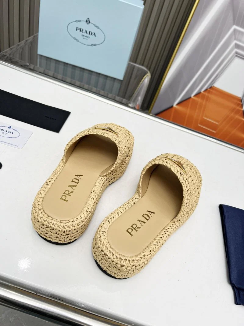Brand-authenticated Prada Slippers