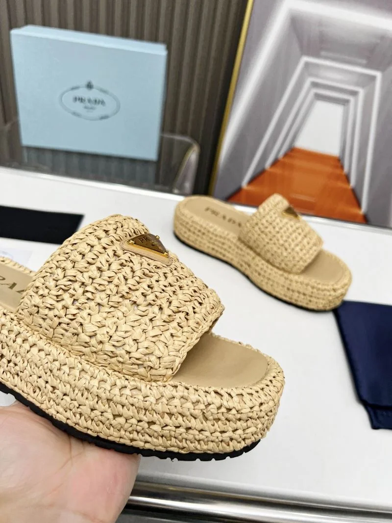Brand-authenticated Prada Slippers
