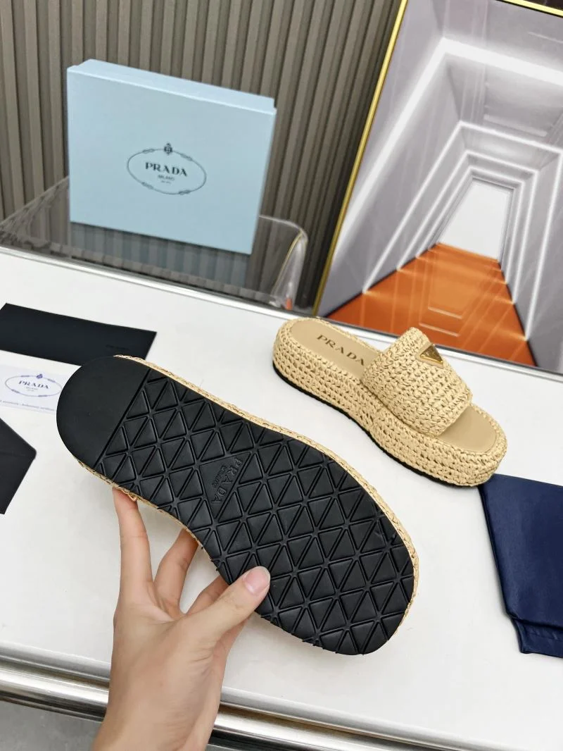 Brand-authenticated Prada Slippers