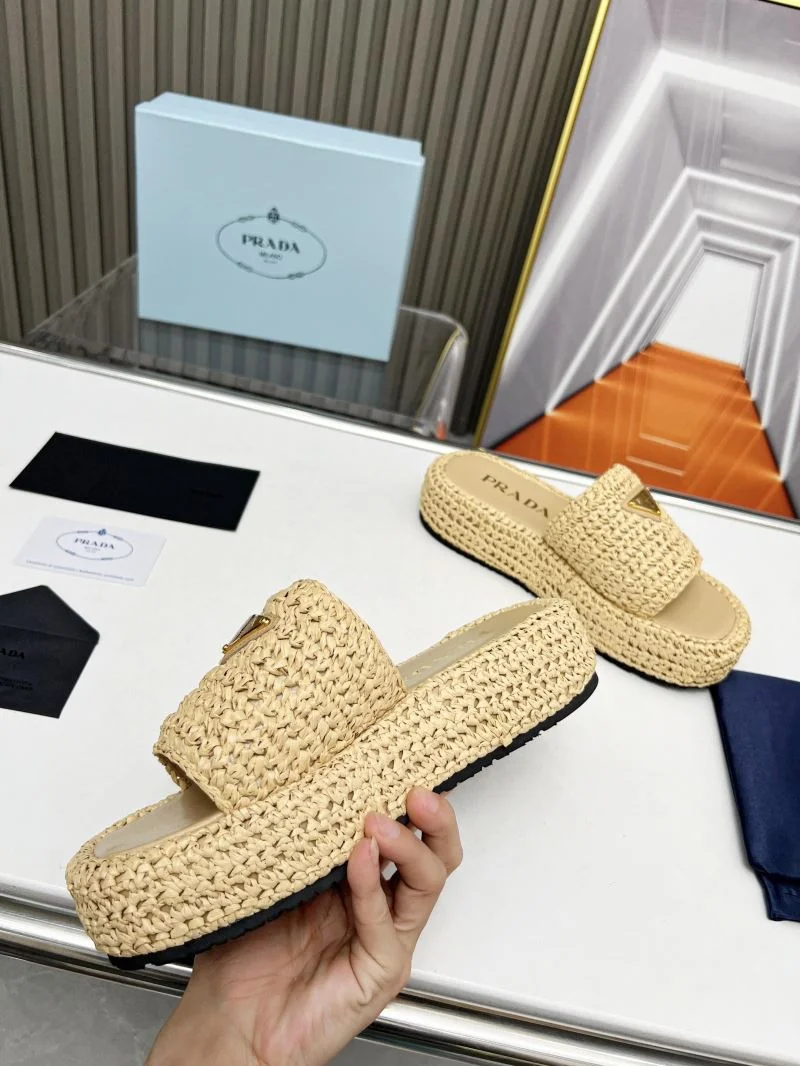 Brand-authenticated Prada Slippers