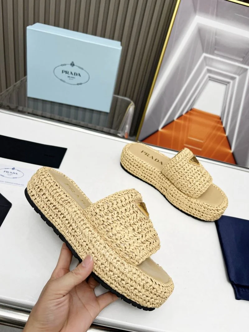 Brand-authenticated Prada Slippers