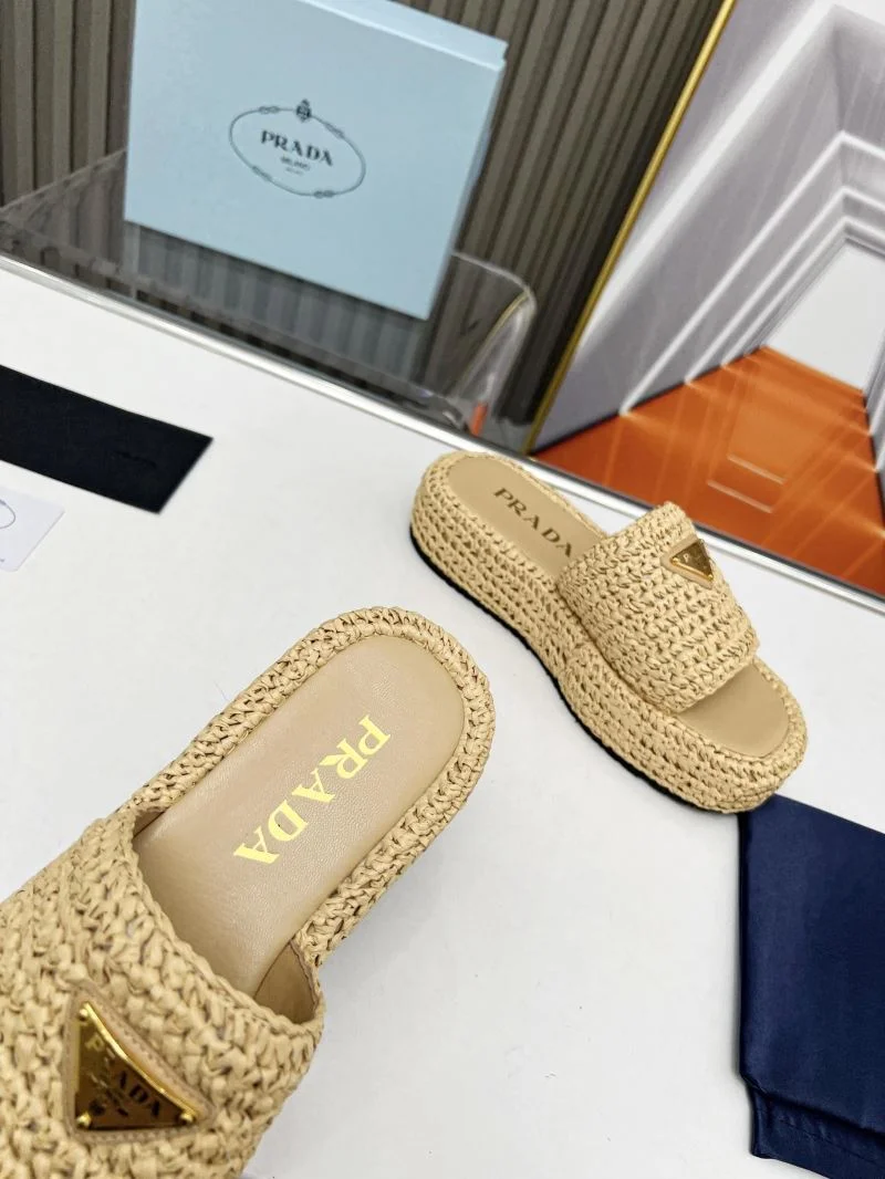 Brand-authenticated Prada Slippers