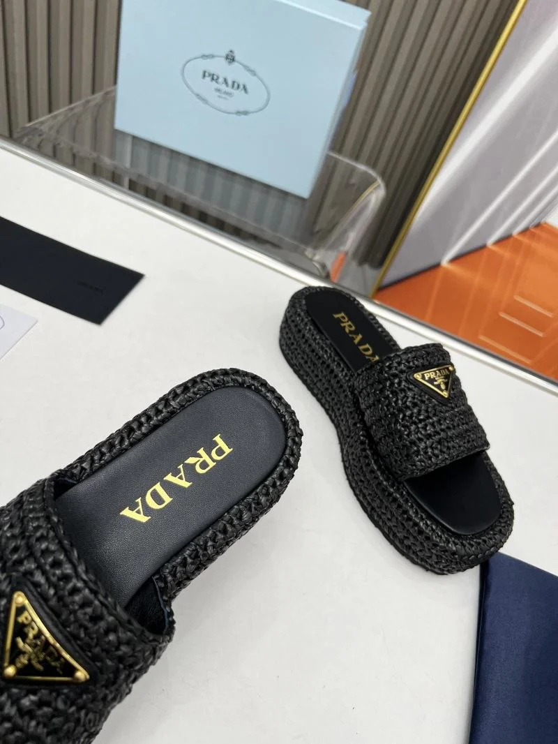 Brand-authenticated Prada Slippers