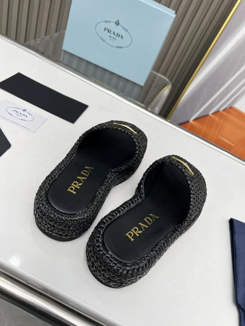 Brand-authenticated Prada Slippers