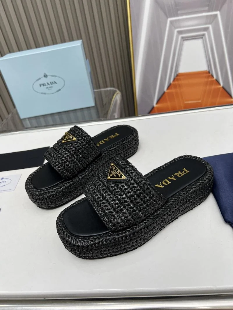 Brand-authenticated Prada Slippers