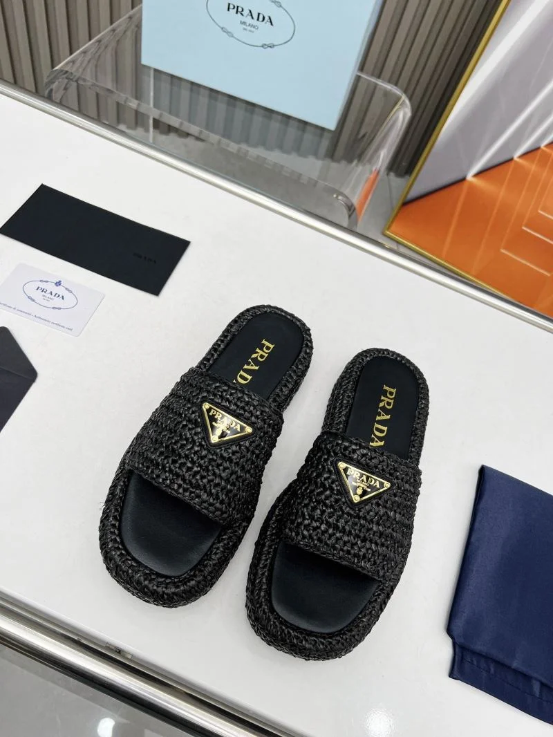 Brand-authenticated Prada Slippers