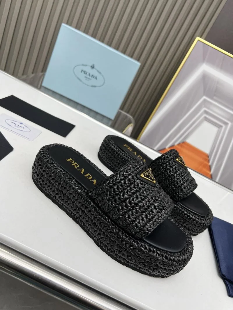 Brand-authenticated Prada Slippers