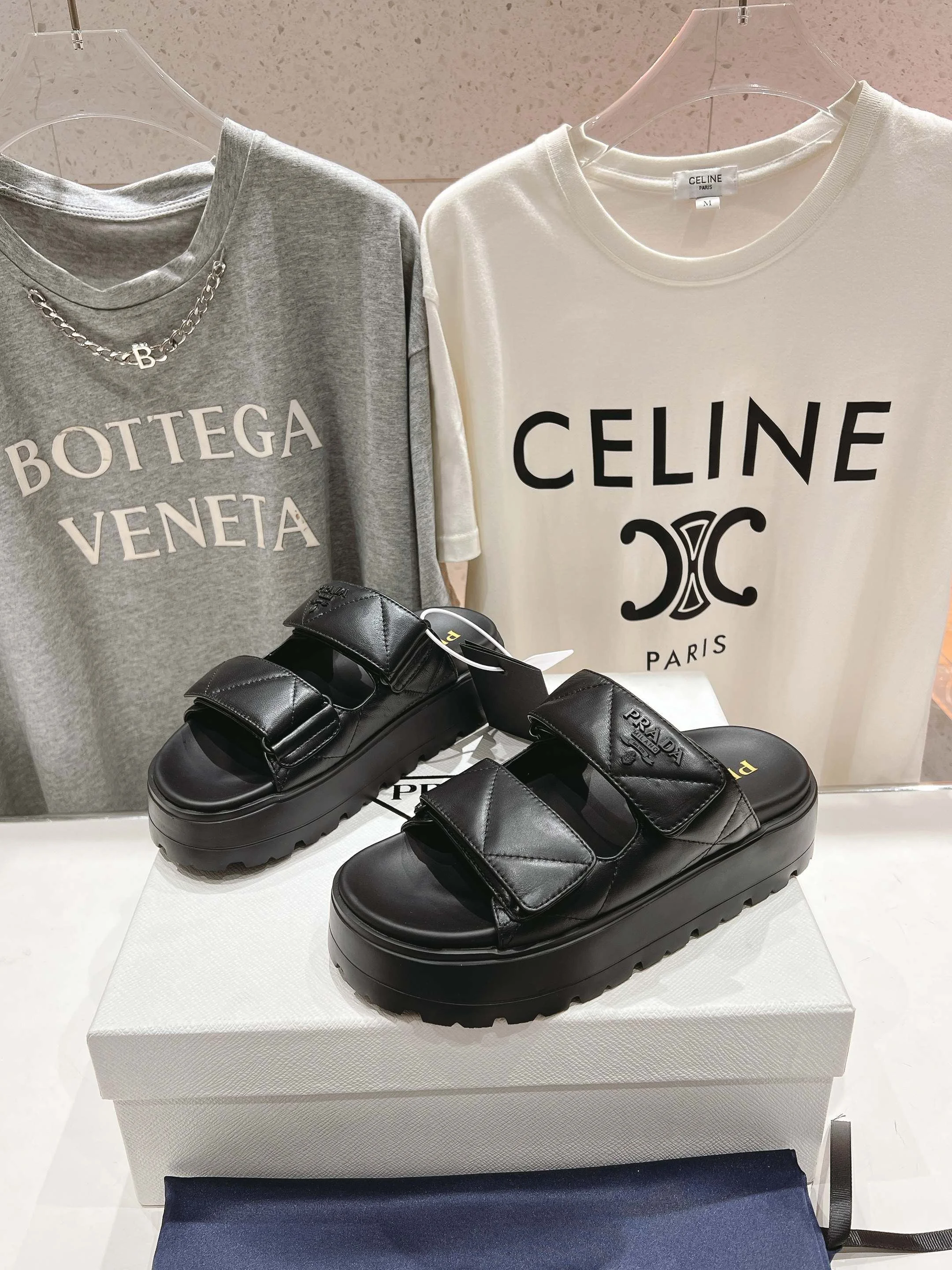 Indistinguishable Prada Slippers