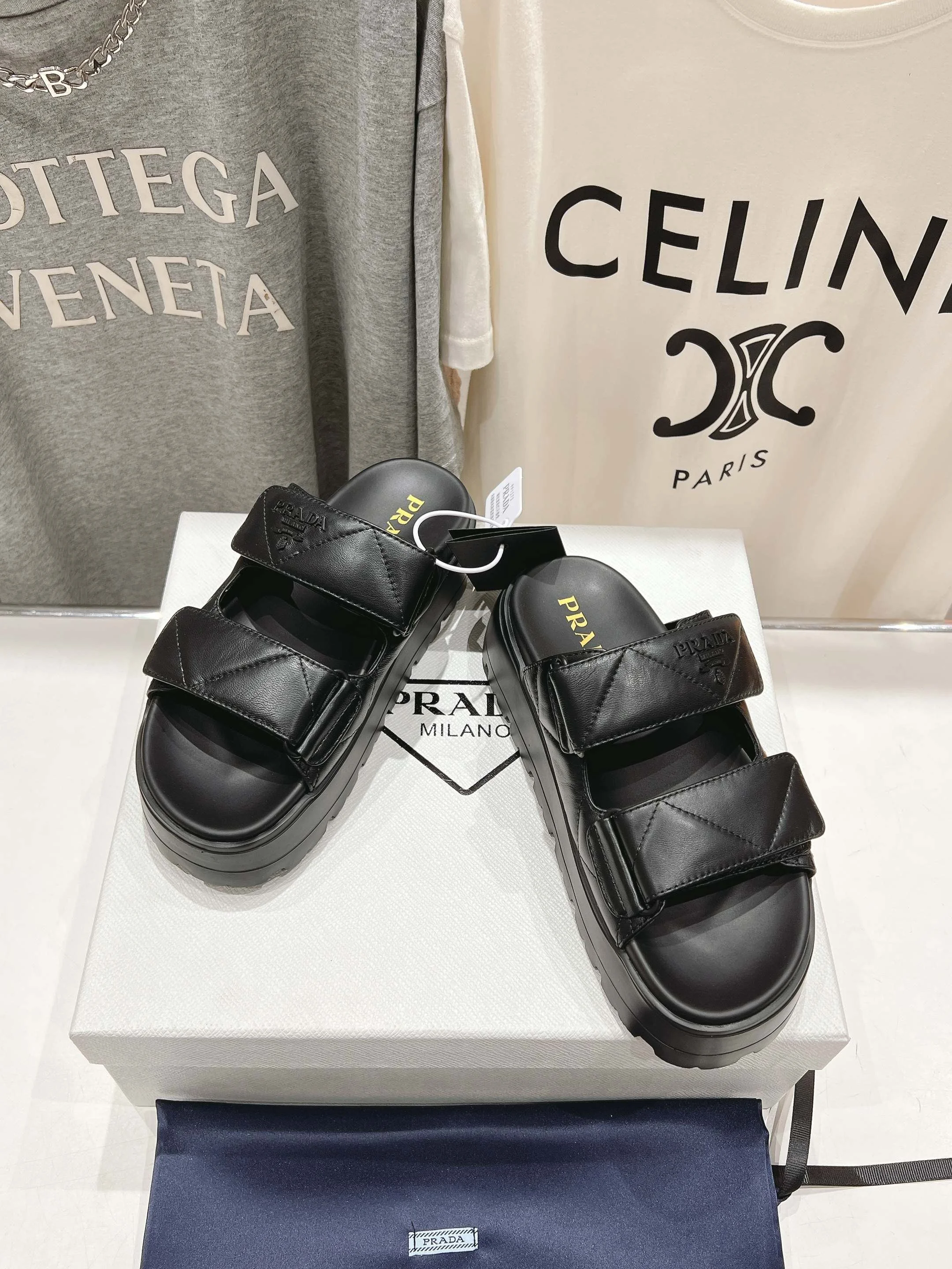 Indistinguishable Prada Slippers