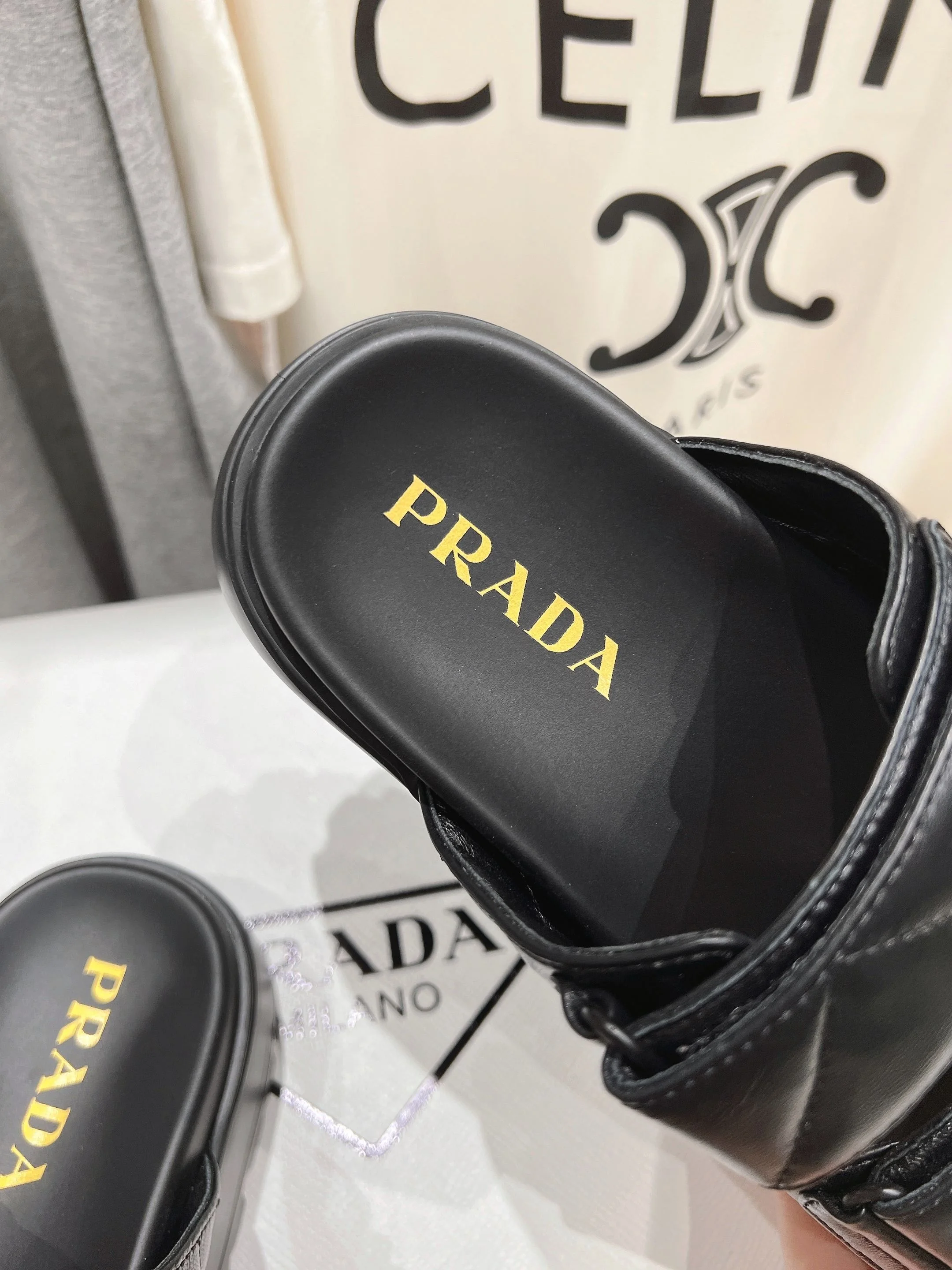 Indistinguishable Prada Slippers