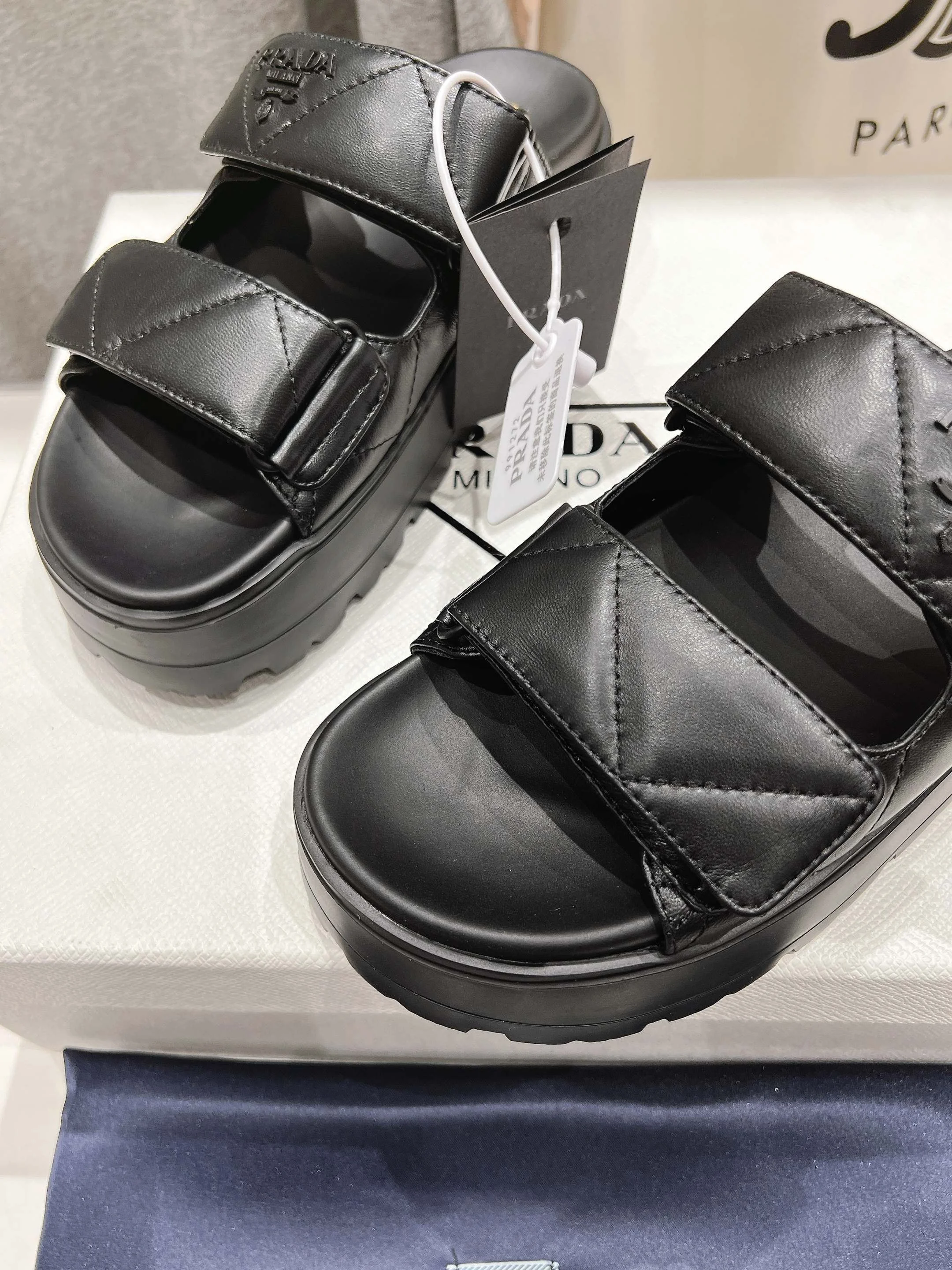 Indistinguishable Prada Slippers
