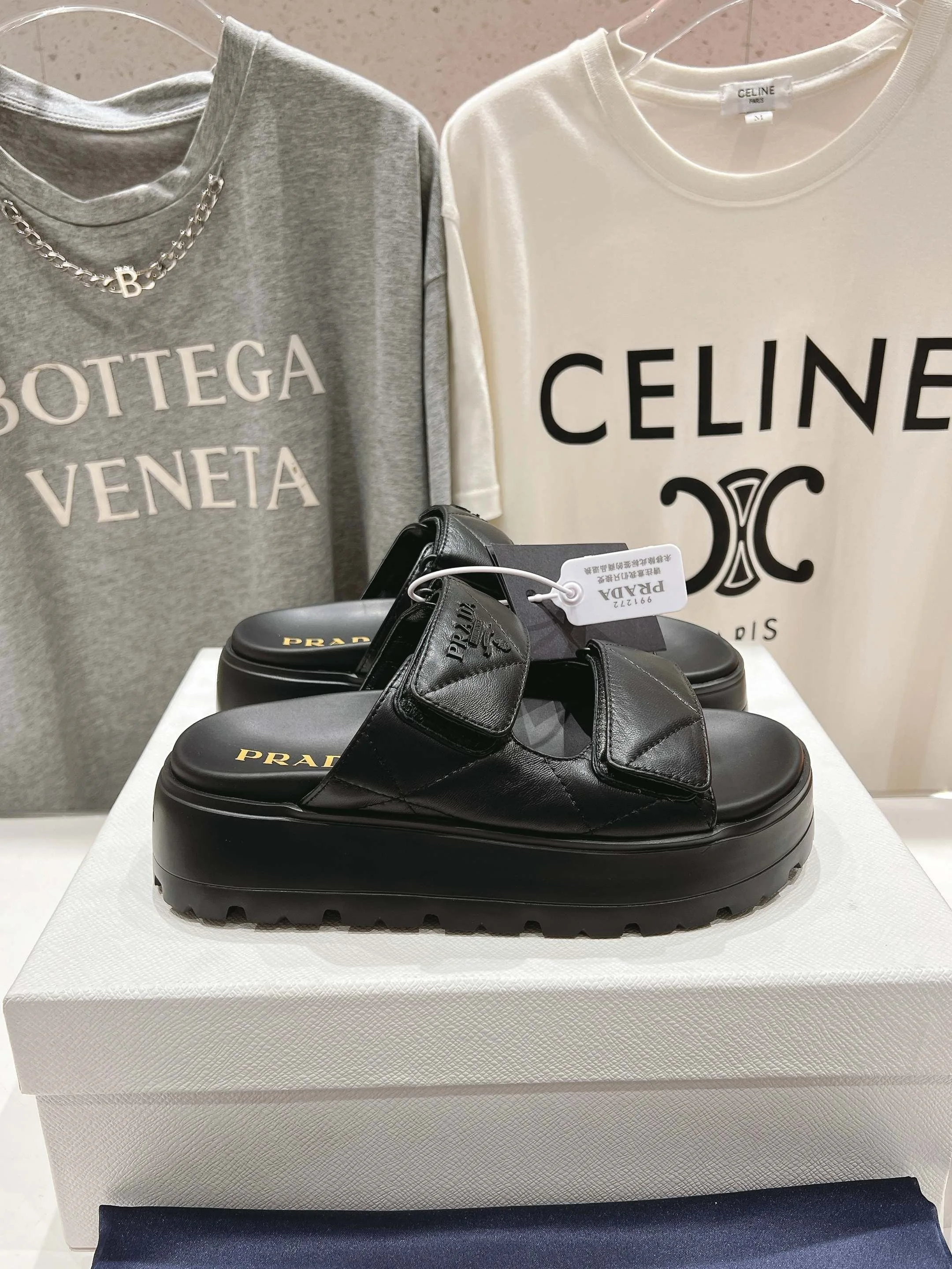 Indistinguishable Prada Slippers