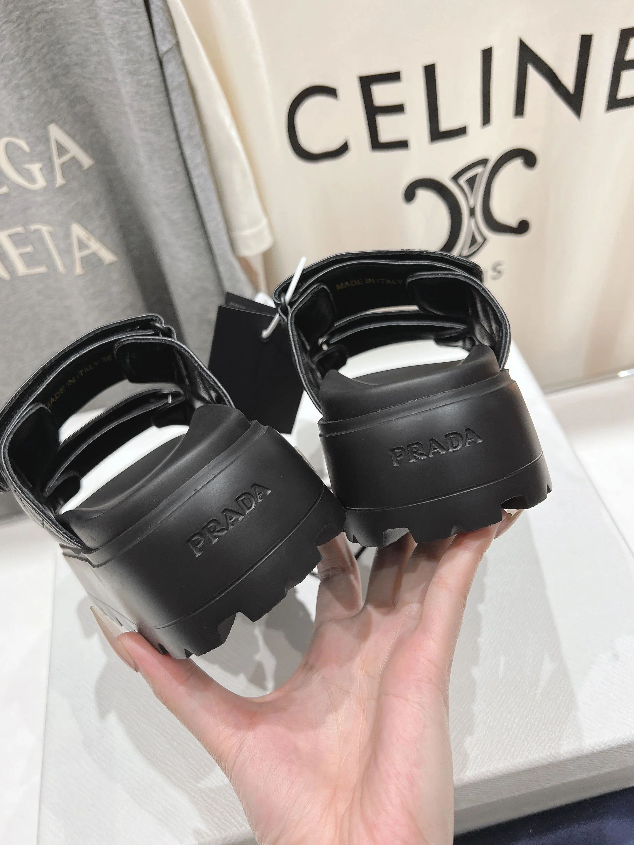 Indistinguishable Prada Slippers