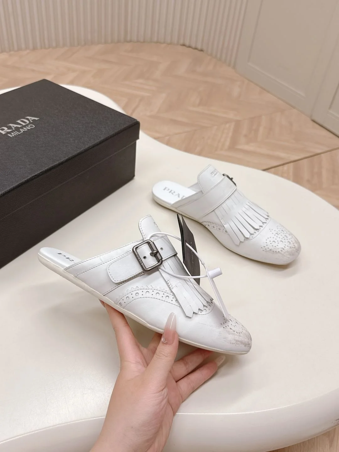 Mirror quality Prada Slippers