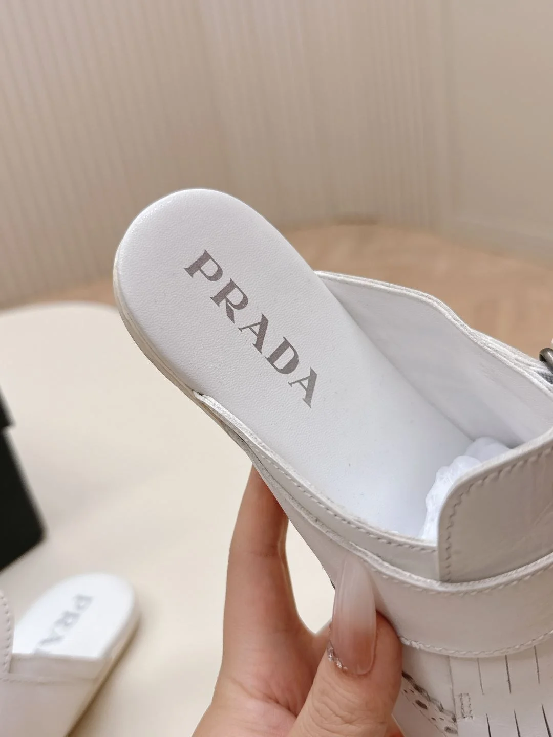 Mirror quality Prada Slippers