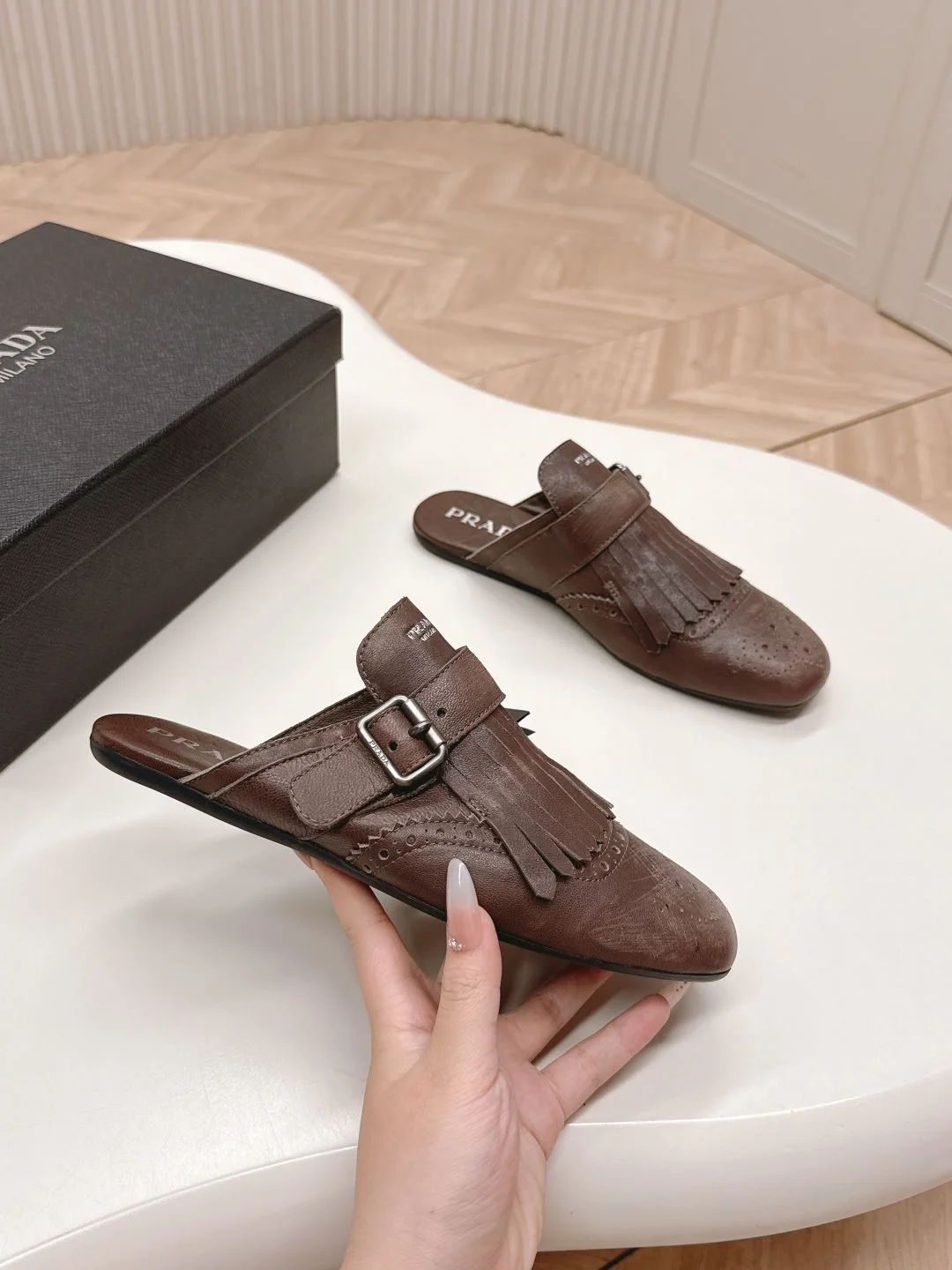 Factory-made Prada Slippers