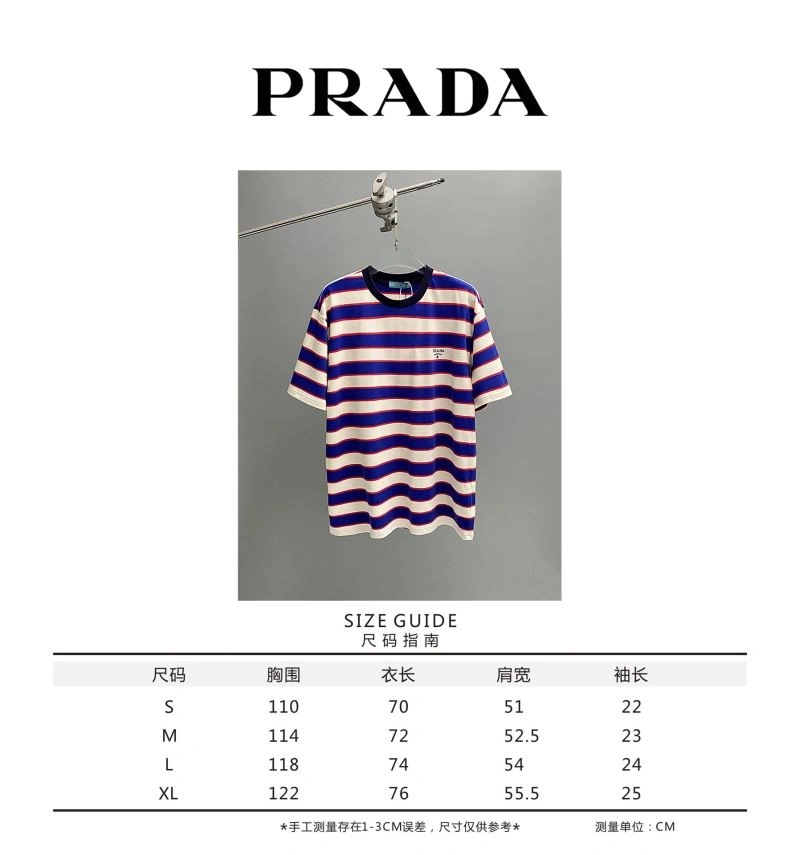 Precise copy Prada T-Shirts