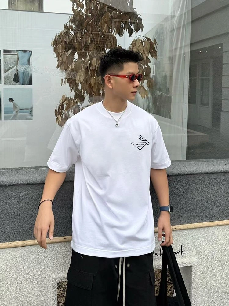 Brand-authenticated Prada T-Shirts