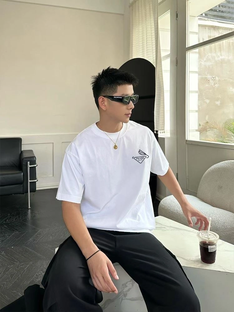 Brand-authenticated Prada T-Shirts