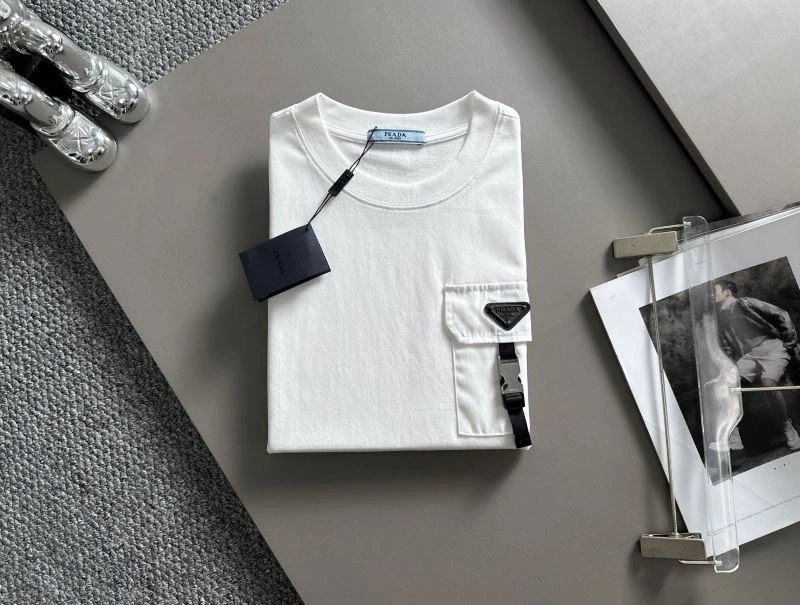 Brand-authenticated Prada T-Shirts