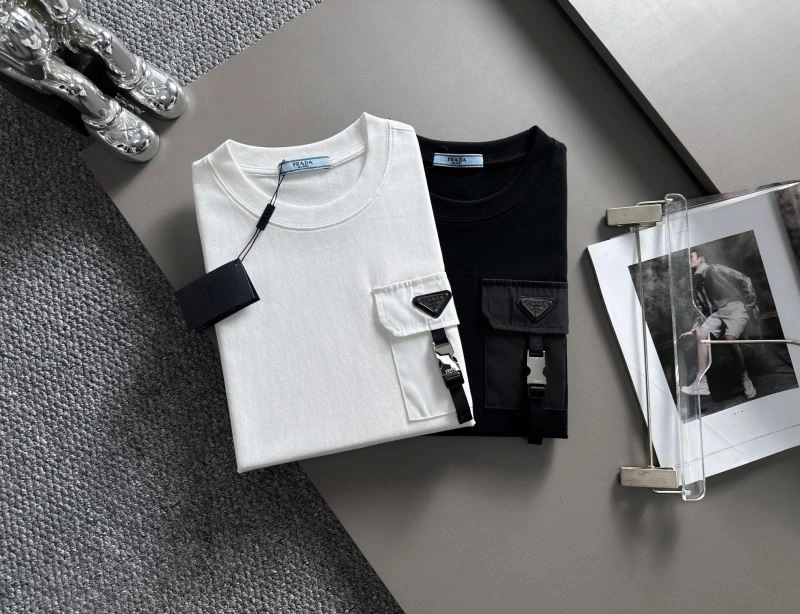 Brand-authenticated Prada T-Shirts